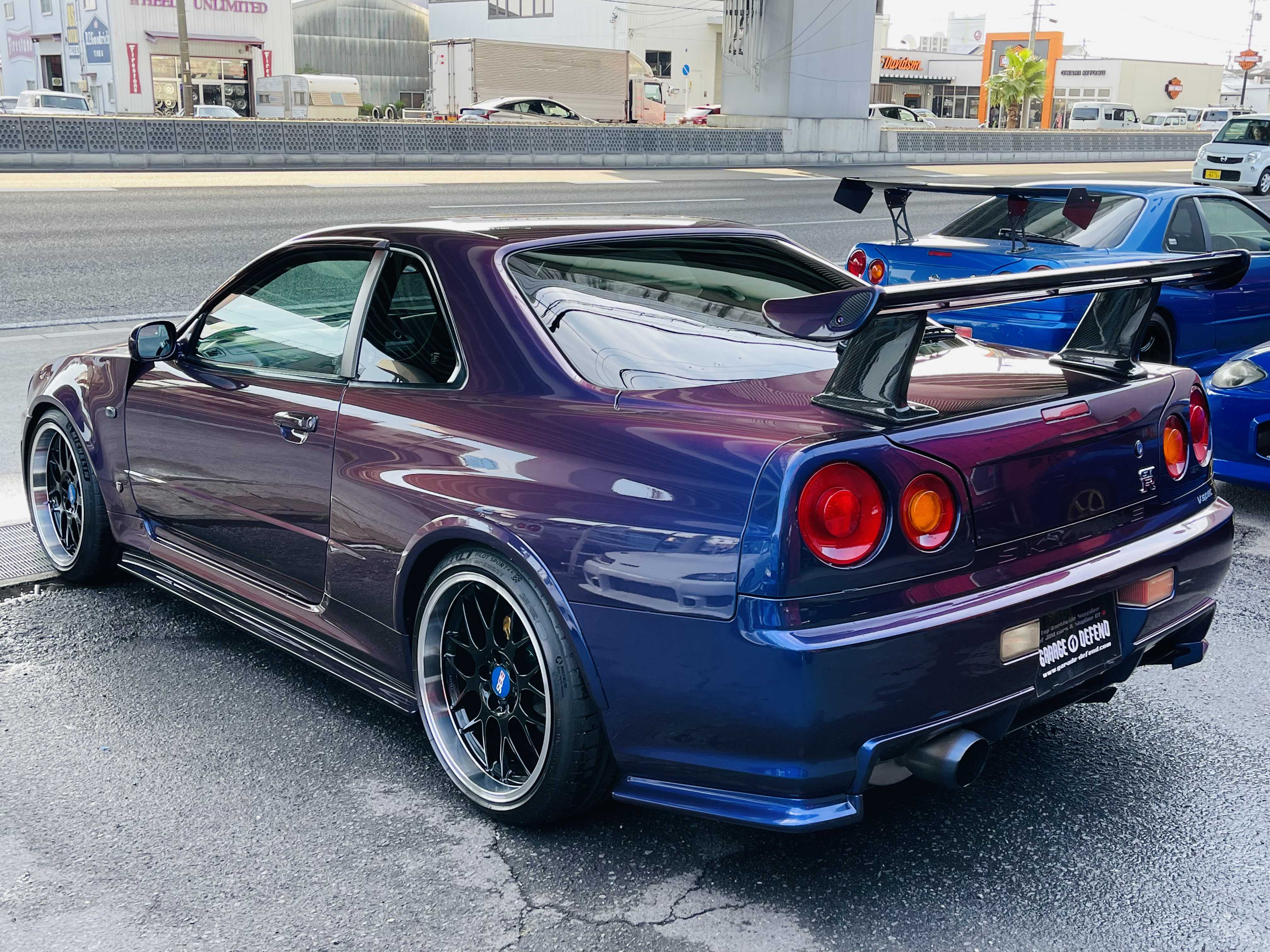 Nissan Skyline BNR34 GT-R V-Spec for sale (#3651) - Garage Defend / JDM ...