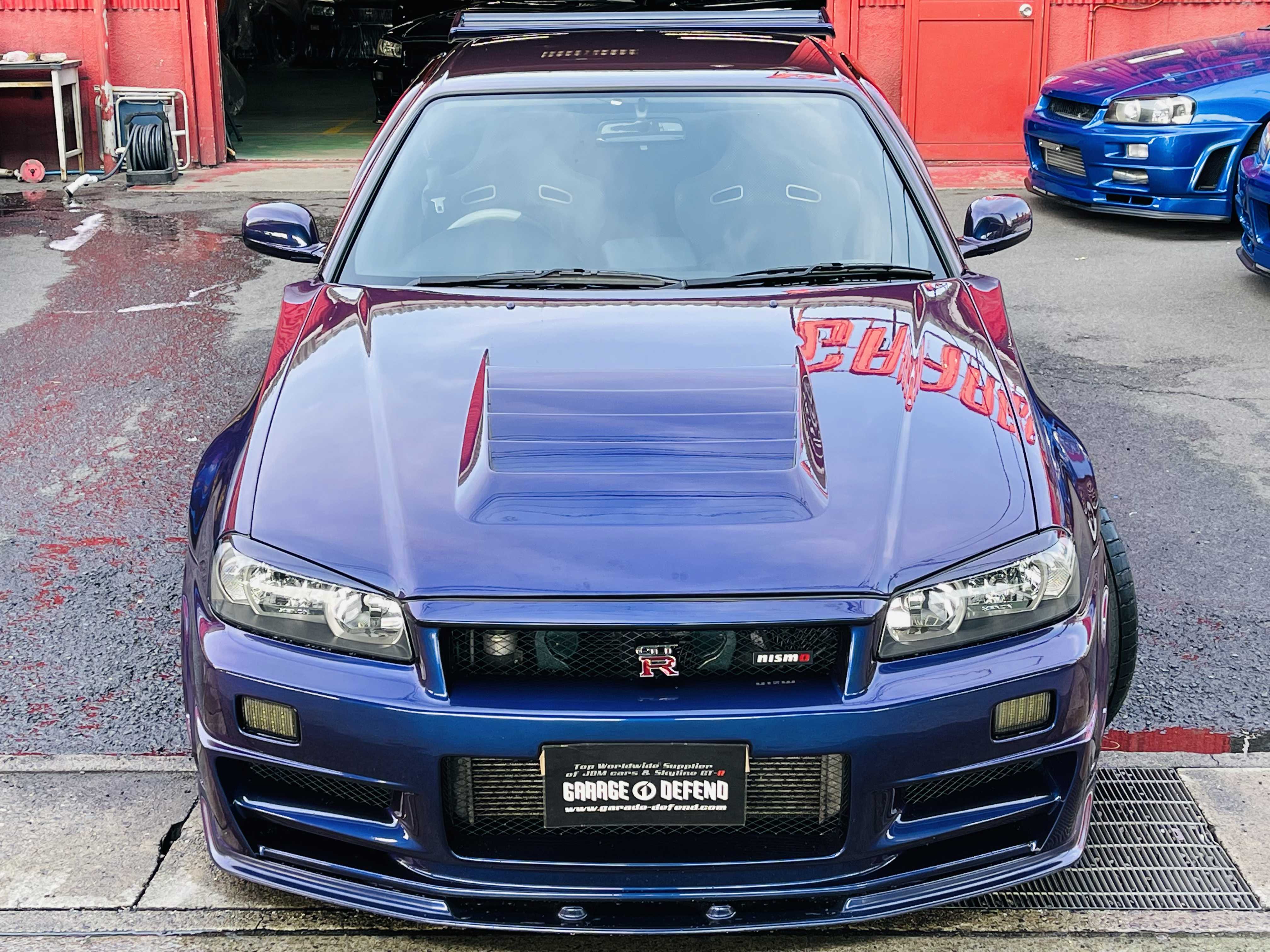 Nissan Skyline BNR34 GT-R V-Spec for sale (#3651) - Garage Defend / JDM ...